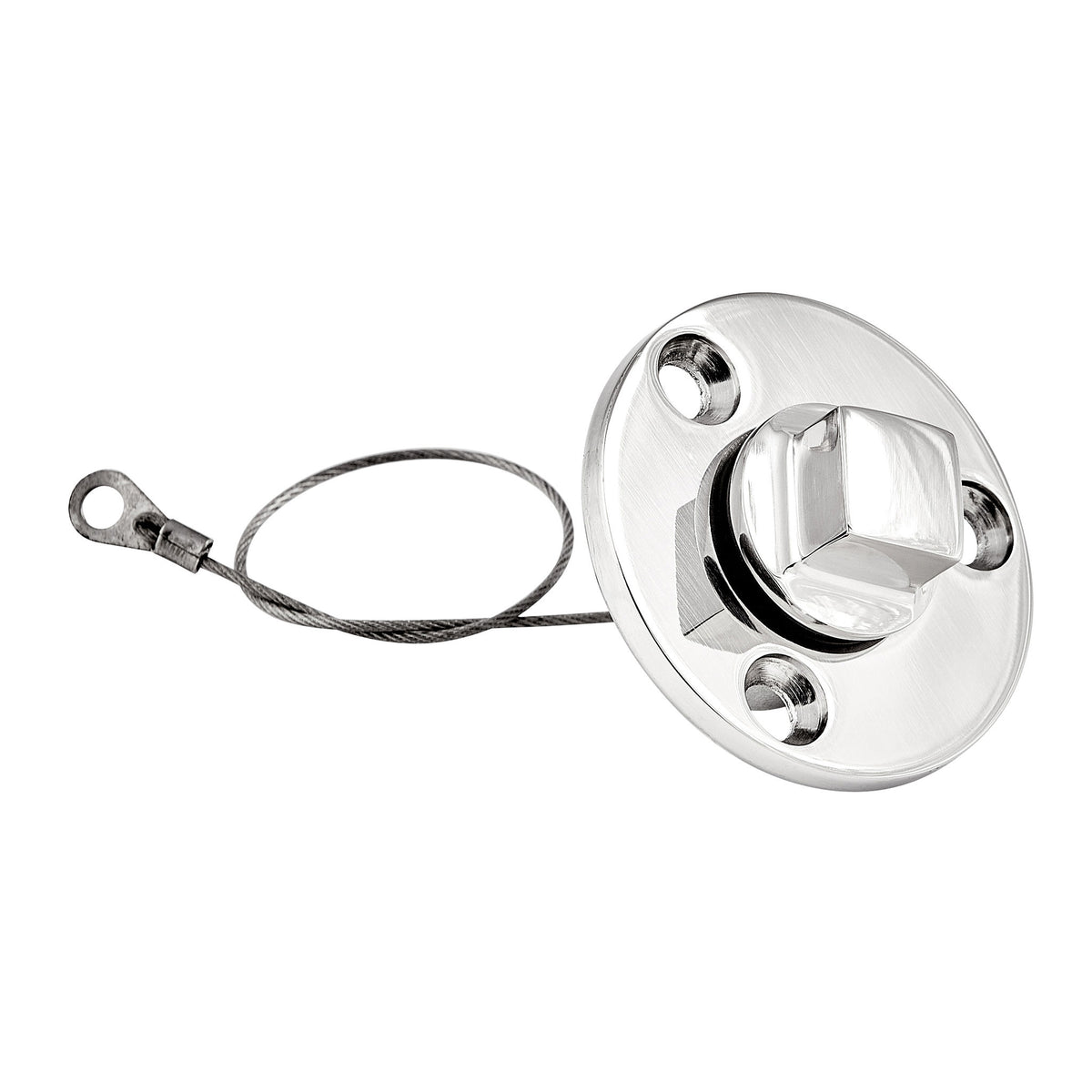 Drain Plug Kit Luxlead Brass Boat , 1/2 Inch NPT Marine Garboard T 596514