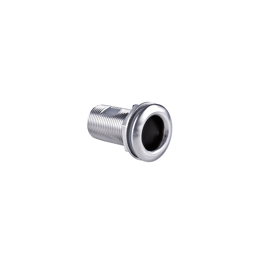 Thru Hull 1" NPS, 2.5" Long, Forged w/ Nut | Marine Thru Hull Fittings