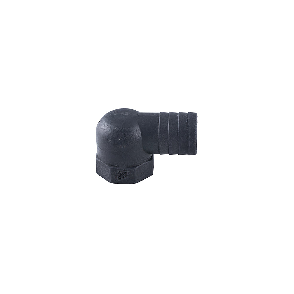Thru Hull Adapter | 1.5" FNPS x 2" Tube | 90° Glass Filled Nylon ...