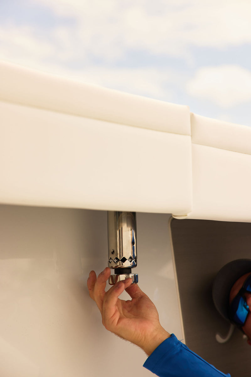 Lockable Swivel Rod Holder 0º HD Screwless | Stainless Steel Fishing ...