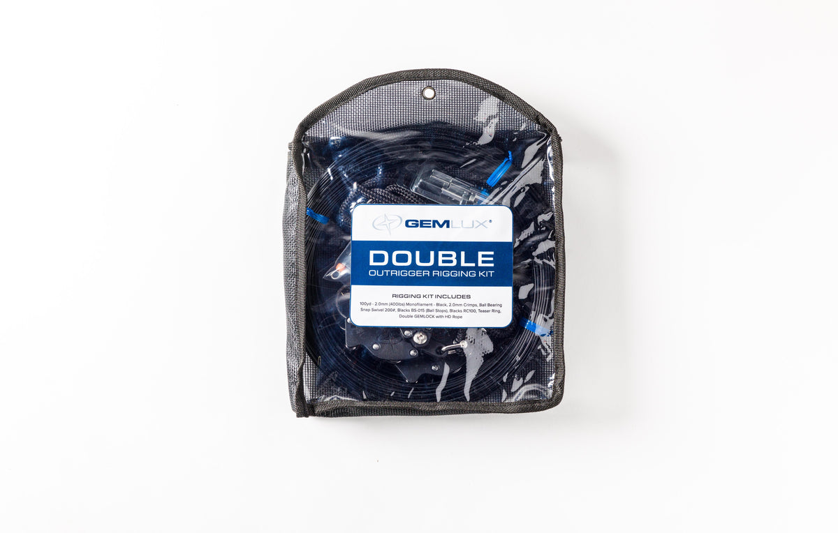 Double Outrigger Rigging Kit | Outrigger Pulleys, Line, & Swivels